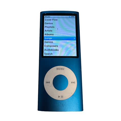 Pre Owned Apple Ipod Nano 4th Gen 8gb Blue Mp3 Player