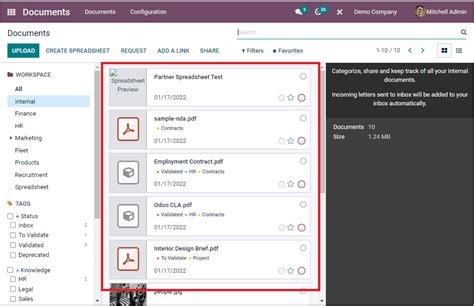 Document Management System In Odoo Document Module