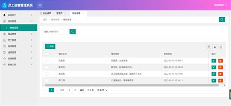 全新版java springboot mysql员工宿舍管理系统 代码 当牛作码
