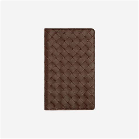 보테가 베네타 미디움 인트레치아토 노트북 커버 브라우니 Bottega Veneta Kream