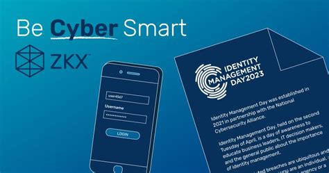 Zkx Solutions On Linkedin Identitymanagementday Becybersmart