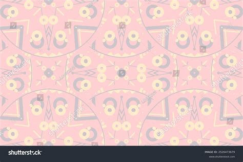 Boho Chic Background Presentation Powerpoint Design Stock Illustration Boho Chic Background Presentation Powerpoint Design Stock Illustration