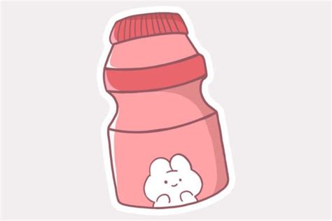 Bottle Cute Cartoon Graphic By Daisy Things · Creative Fabrica