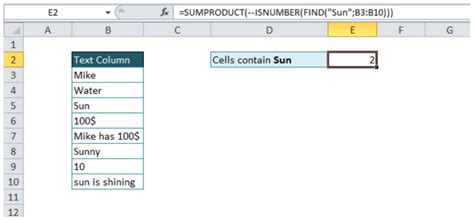 Excel Count Of Values In Cell