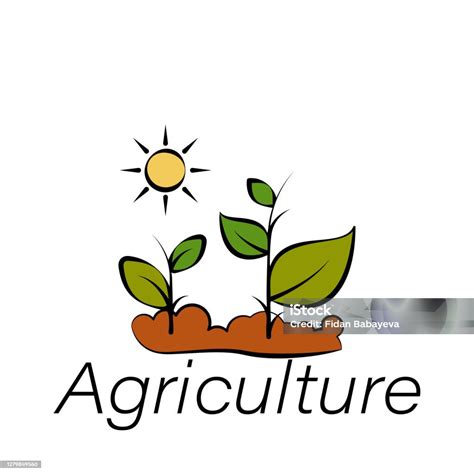 농업 손 그리기 아이콘 농업 일러스트 아이콘의 요소 서명 및 기호는 웹 로고 모바일 앱 Ui Ux에 사용할 수 있습니다 감시에 대한 스톡 벡터 아트 및 기타 이미지 Istock