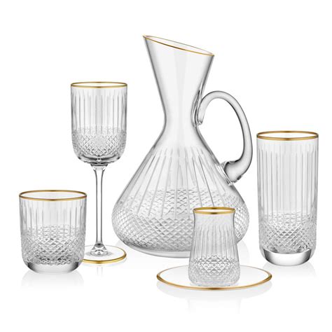 Glore Sofra Seti 61 Parça Elegant Altın