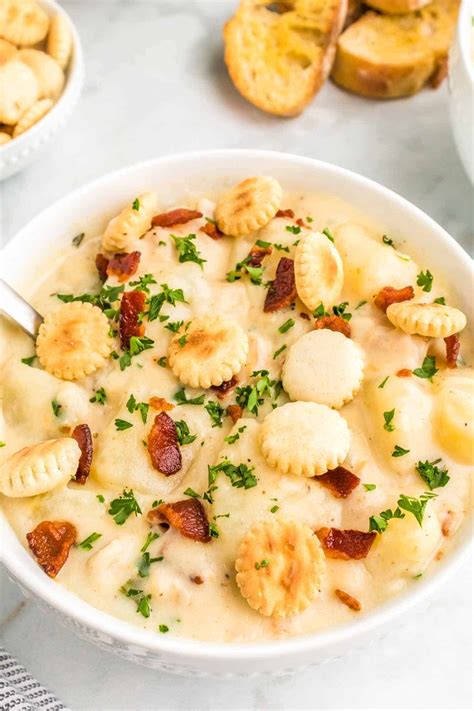 Clam Chowder With Bacon
