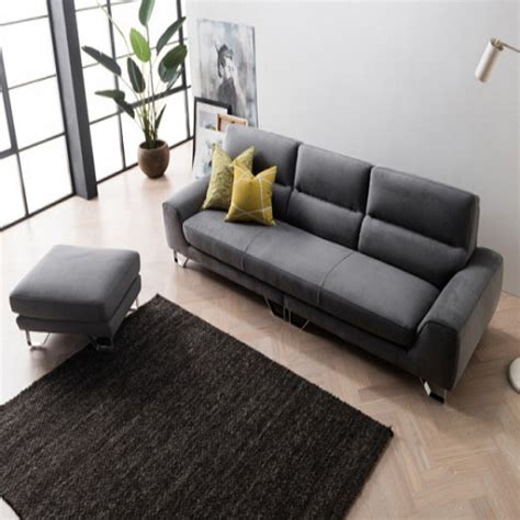 자코모 댄디 스위브 패브릭 소파 4인용 [스툴포함] 에누리 가격비교