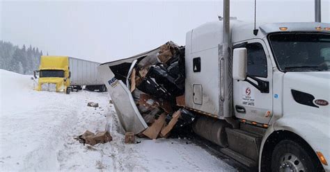 I 70 On Vail Pass Back Open After Semi Carrying Miller Lite Crashes