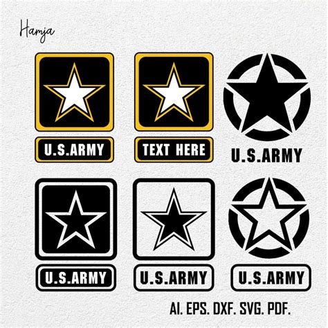 Us Army Logo Svg Army Symbol United States Us Army Logo Army Logo Cricut Silhouette Army T