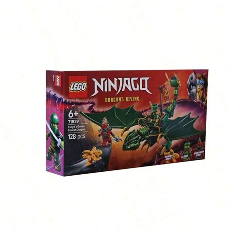 Lego Lloyd S Green Forest Dragon Ninjago Novos Blocos De Constru O Shein Brasil