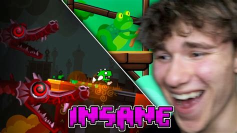 The Most Insane Geometry Dash Levels I Have Ever Seen Youtube