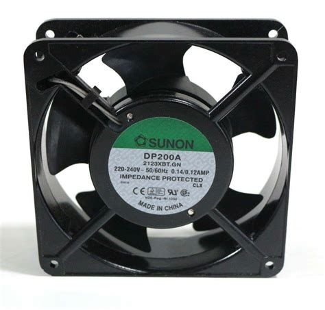 Sunon Dp200a 2123xbt Gn Ac Fan 220 240v 120mm X 120mm X 38mm New