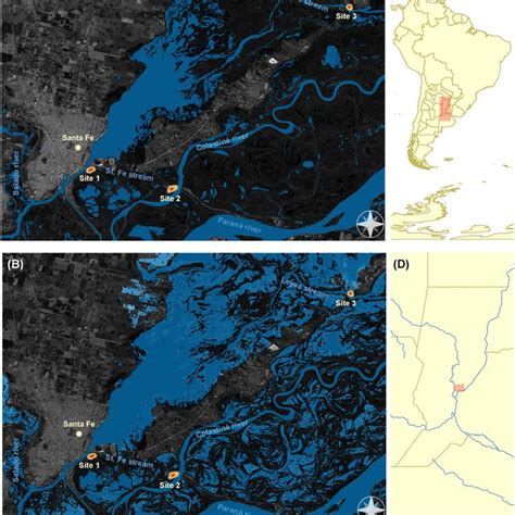 Flood Map Of The Locations Where The Questionnaire Was Implemented A Download Scientific