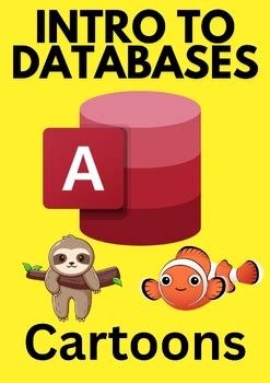 Intro To Databases In Microsoft Access Cartoons Database 8th 12th Grade