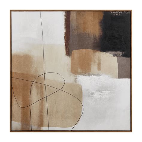 Abstract Framed Art Bouclair