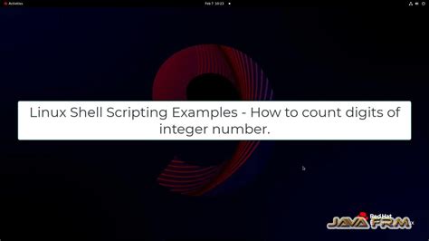 How To Count Digits Of Integer Number Using Linux Shell Script Bash Script Examples In Rhel 9