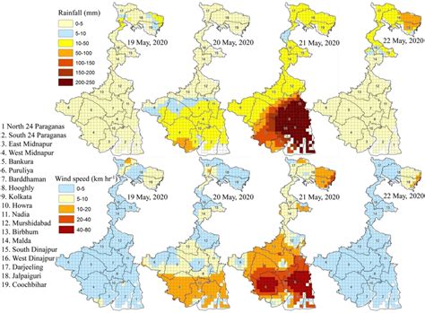 India Meteorological Department Imd Gridded Rainfall And Wind Speed