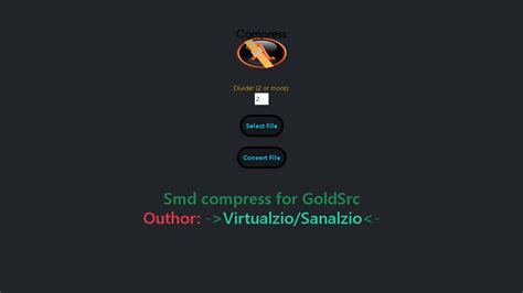 Smd Compress Modding Tool For Goldsource Engine Goldsrc Modding Tools