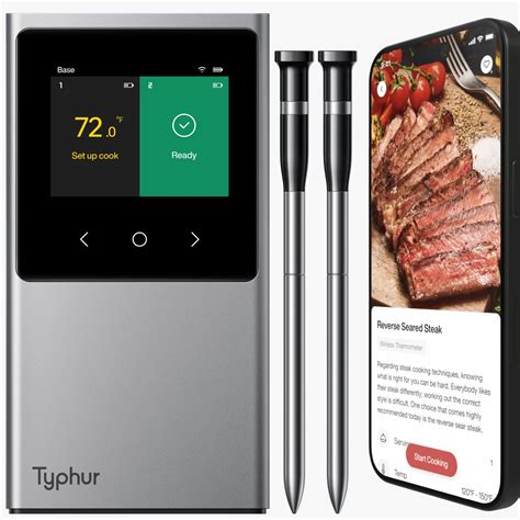 Meater Plus Wireless Smart Meat Thermometer With Bluetooth