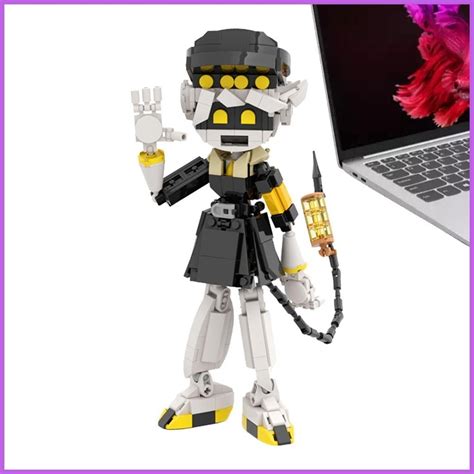 Buildmoc Murdered Worker Drones Building Blocks Set Doomsday Killers Dronesed Robots Bricks Toys