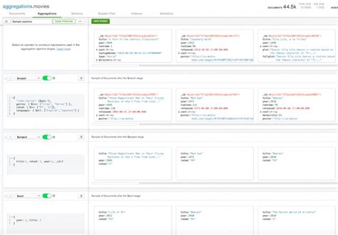 Mongodb Compass Stellt Aggregation Pipeline Builder Vor Compass Mongodb Community Forum