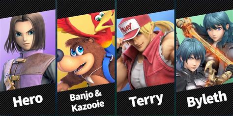 Super Smash Bros Ultimate Every Dlc Character Ranked Wywiq