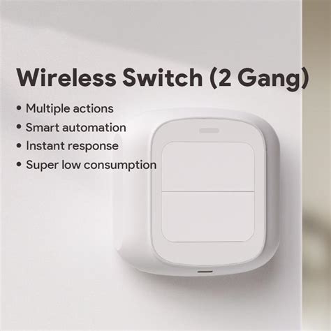 Smart 2 Gang Scene Button Scene Switch Tuya Expo