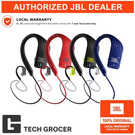 Jbl Endurance Sprint Waterproof Wireless In Ear Headphones Shopee Philippines