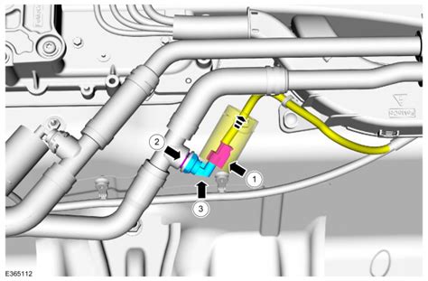 Ford Escape Removal And Installation Engine Coolant Temperature