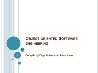 Object Oriented Software Engineering Ppt