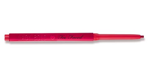 Lady Bold Waterproof Lip Liner Too Faced