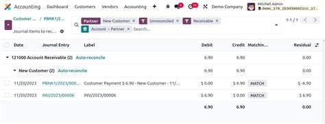 Payments In Odoo 17 Accounting Odoo V17 Enterprise Edition Book