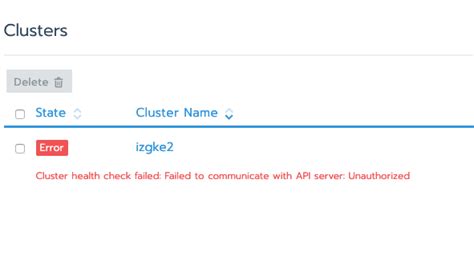 gke errors after some time cluster health check failed failed to communicate with api server