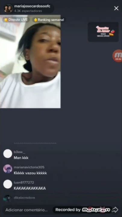 Maria José Vaza Seu P3it0 Cis Em Live Afonsinha Meme Ygona Lacre