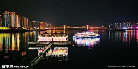 重庆万州长江二桥游船码头摄影图 国内旅游 旅游摄影 摄影图库 昵图网