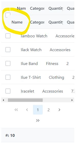 Table Rowspan Issue When The Table Is Frozen And Scrollable · Issue