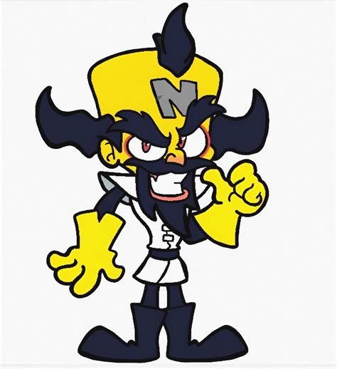 drew cortex for the first time r crashbandicoot