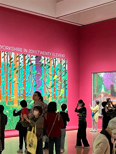 도쿄도 현대미술관 Mot [데이비드 호크니 전시회 David Hockney ] 네이버 블로그