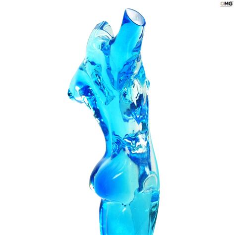 조각품 및 인형 예술 유리 오브제 다양한 컬렉션 누드 남성 신체 조각품 오리지널 무라노 유리 Omg