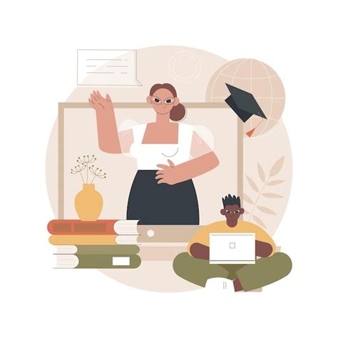 온라인 코치 그림 무료 벡터