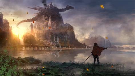 Anime Girl Dragon Warrior Live Wallpaper Moewalls