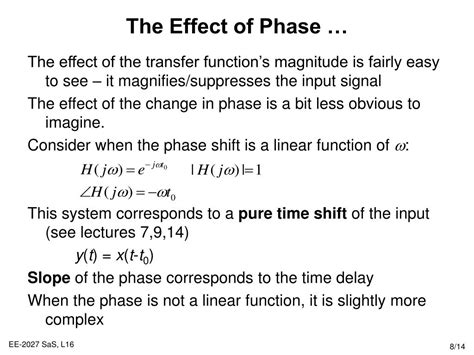 Ppt Lecture 16 Continuous Time Transfer Functions Powerpoint