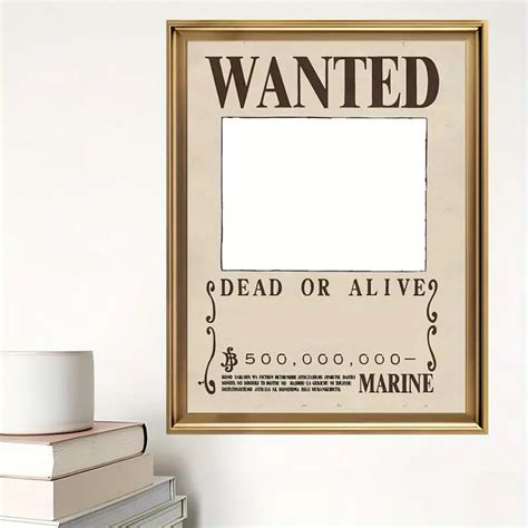 원피스에서 영감을 받은 캔버스 벽 예술 빈티지 지명수배 포스터 디자인 집 사무실 카페를 위한 프레임 없는 장식화 거실 침실 축제에 이상적 사무용품and학용품
