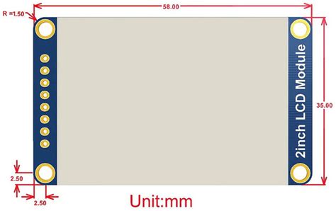 2inch Lcd Module Ips Screen 240×320 For Raspberry Piarduinostm32 Makerfocus