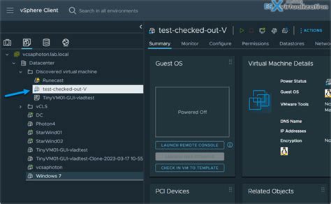 VCP DCV On VSphere 8 X Objective 4 10 Manage Virtual Machine VM Template Versions ESX
