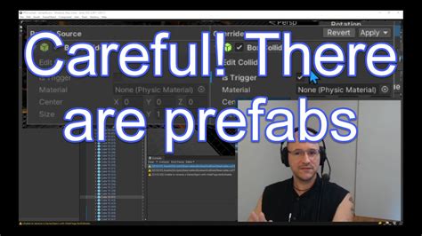 Unity Prefab Override Are You Sure Youtube
