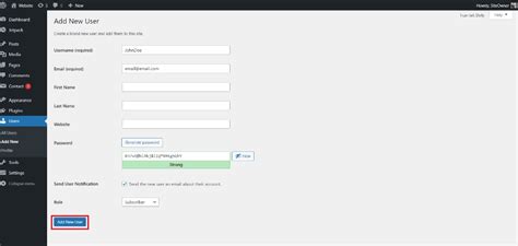 How To Add Edit Or Delete Users In WordPress