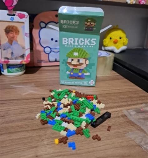Bloco Do Mario Boneco De Blocos