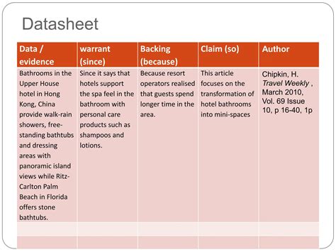 Argumentation Analysis For Research Design Ppt